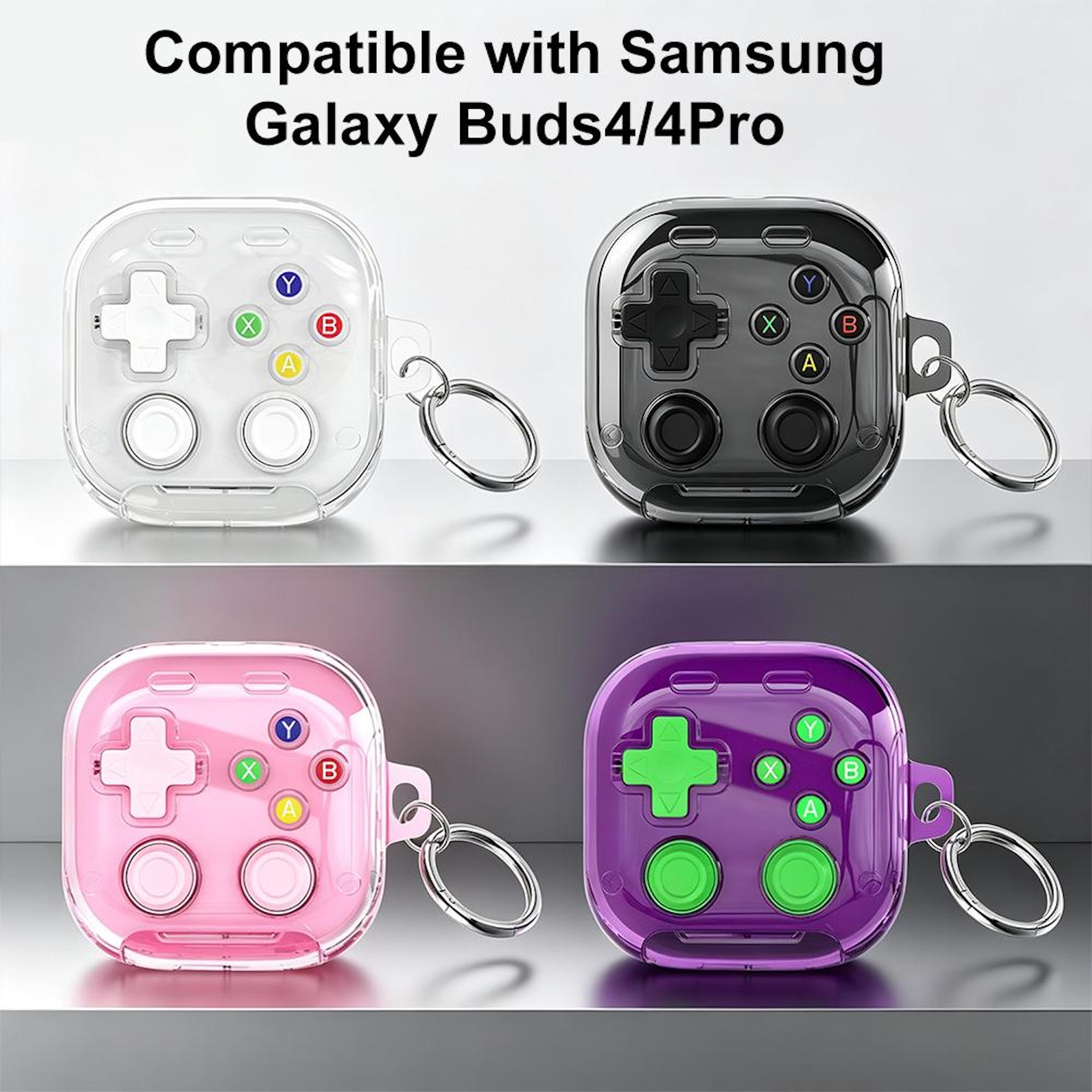 WIGENTO 360 Grad Retro Game Kunststoff Hülle Airpod Hülle Full Cover ...