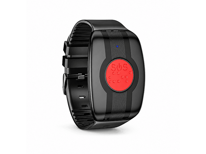 NIKUTRAX SOS One – Notrufarmband mit aktivierter SIM Smartwatch Silikon ...