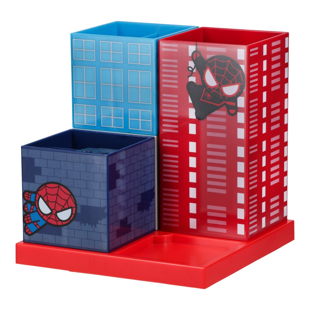 Przybornik na biurko PALADONE Marvel Spiderman Czerwony | sprawdź cenę ...