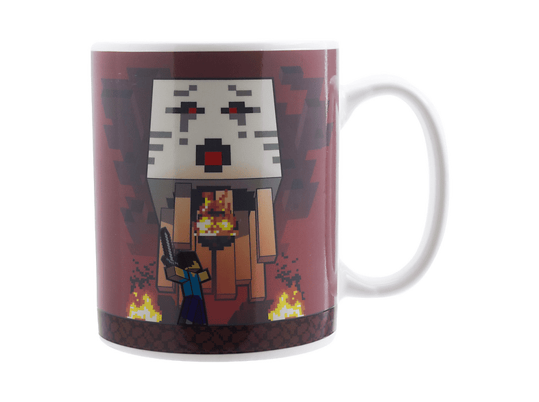 Kubek termoaktywny PALADONE Minecraft Nether Wielokolorowy | sprawdź ...