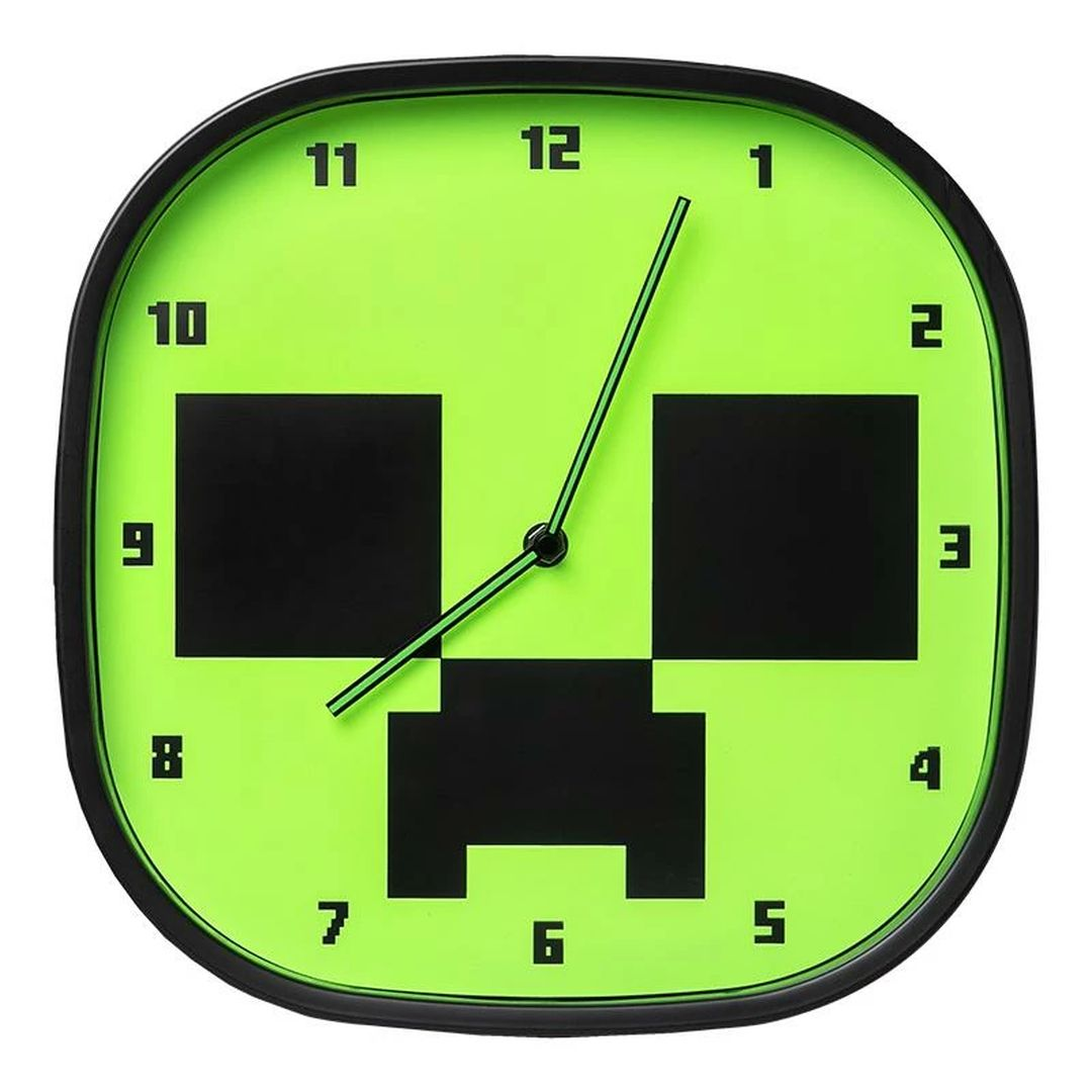 Zegar PALADONE Minecraft Creeper Świecący w Ciemności Zielony | sprawdź ...