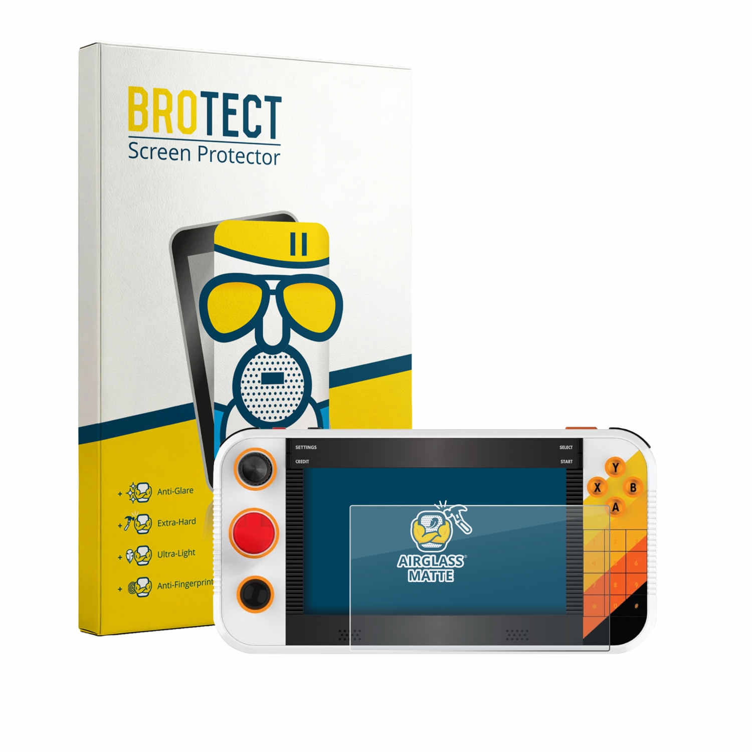 BROTECT Entspiegelungs Schutzglas Panzer Folie Glas matt Schutzfolie ...