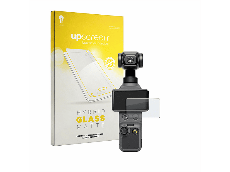 UPSCREEN Entspiegelungs Schutzglas Panzer Folie Glas matt Schutzfolie ...