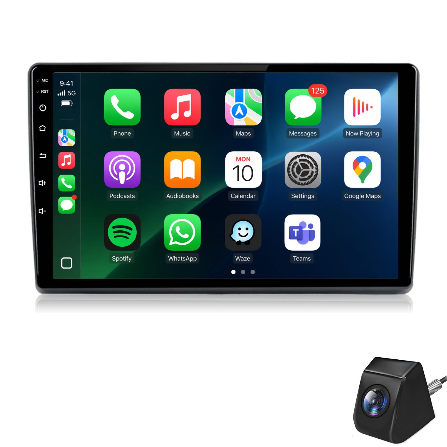 JUNSUN Navi Android 15 Fiat Ducato Boxer 2+64G +Cam Autoradio, FM, AM ...