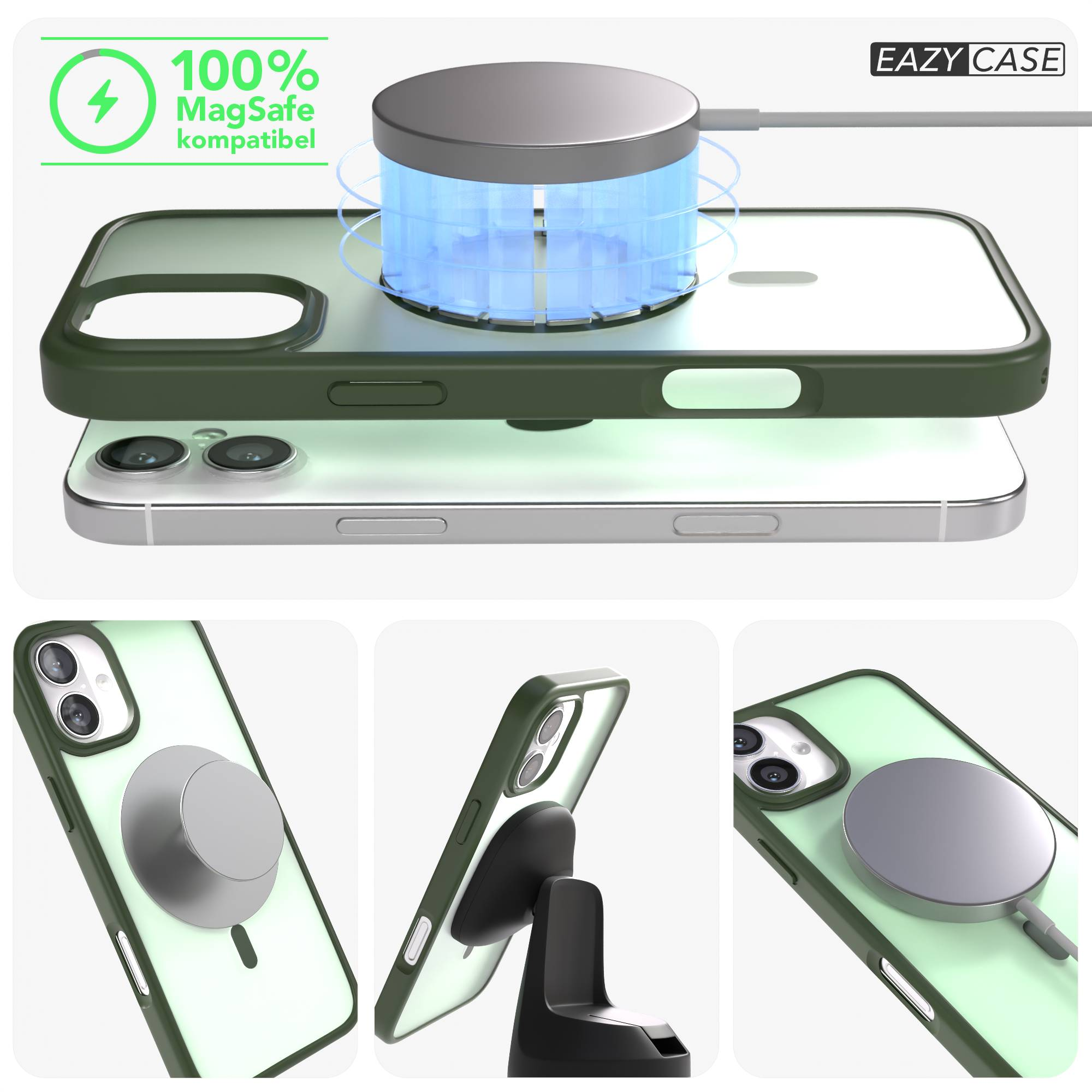 EAZY CASE Outdoor Case mit MagSafe, Backcover, Apple, iPhone 16 Plus ...