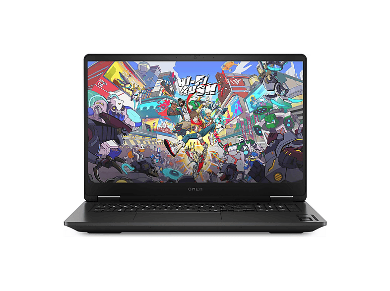 HP OMEN 17, Office 2024 Pro, Notebook, mit 17,3 Zoll Display, AMD Ryzen ...