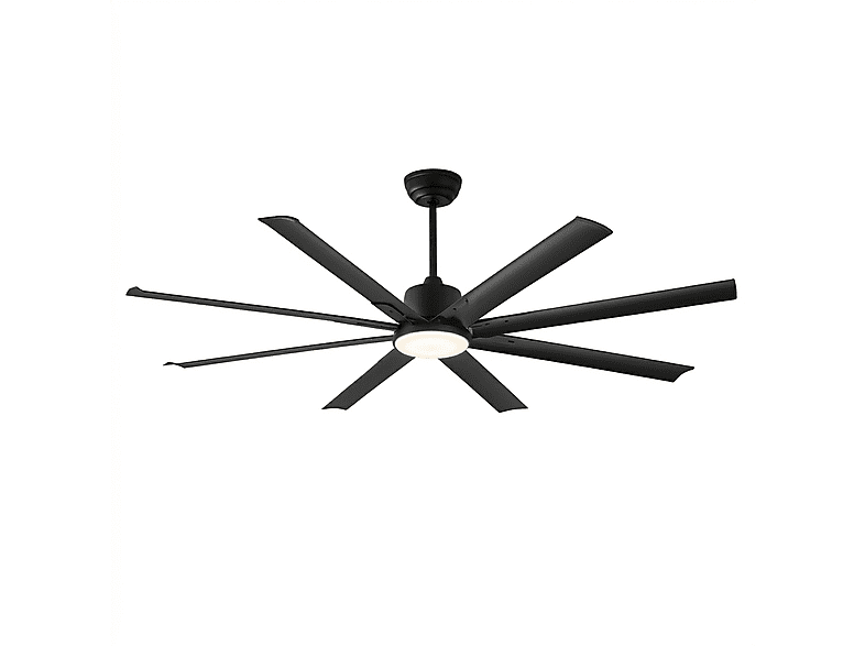 Ventilador de techo | SELEOK NAPOLI_182, 6 velocidades, Negro | MediaMarkt