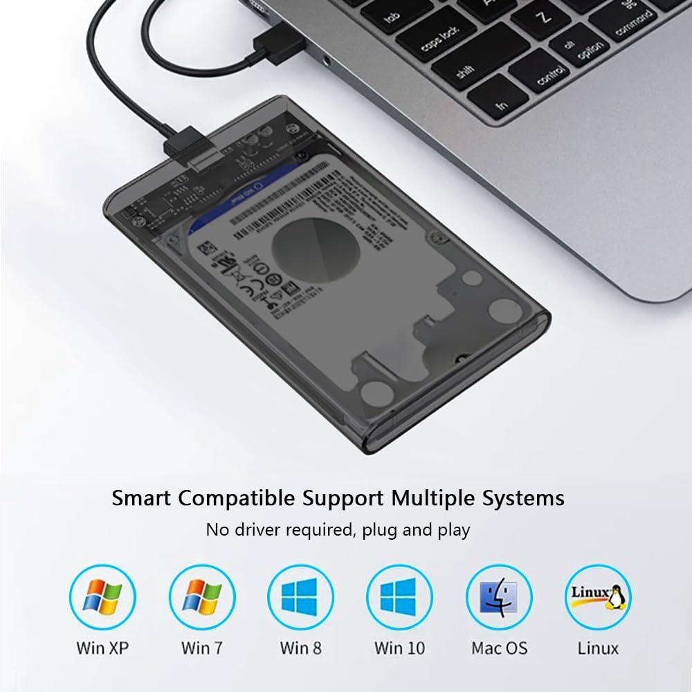 ALLGOODSBRAND 2,5 Zoll, USB 3.0, keine Installation erforderlich, 6 TB ...