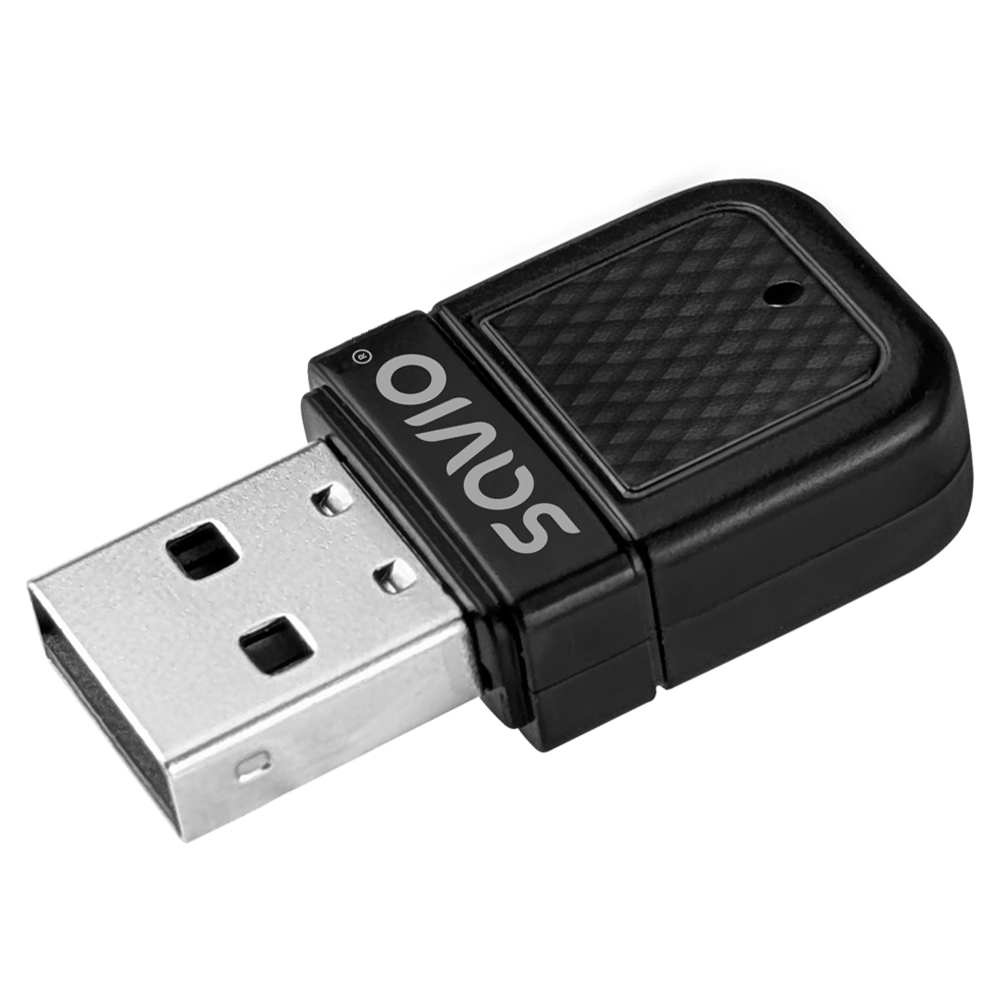 Adapter USB SAVIO BT-070 Dual Band 600 Mbps do PC Laptop Czarny ...