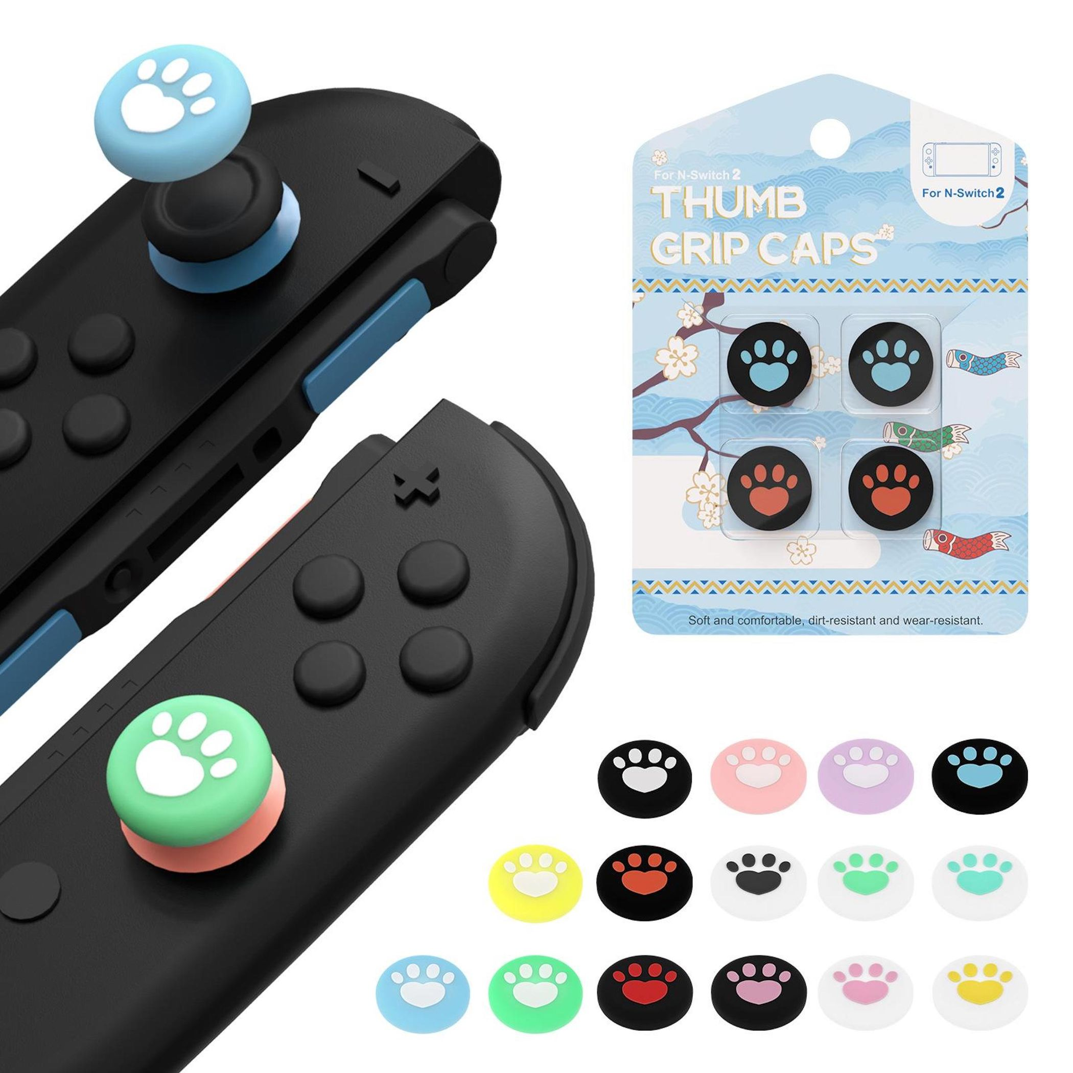 WIGENTO Thumb Grip Caps, Tablethülle, Mehrfarbig | MediaMarkt