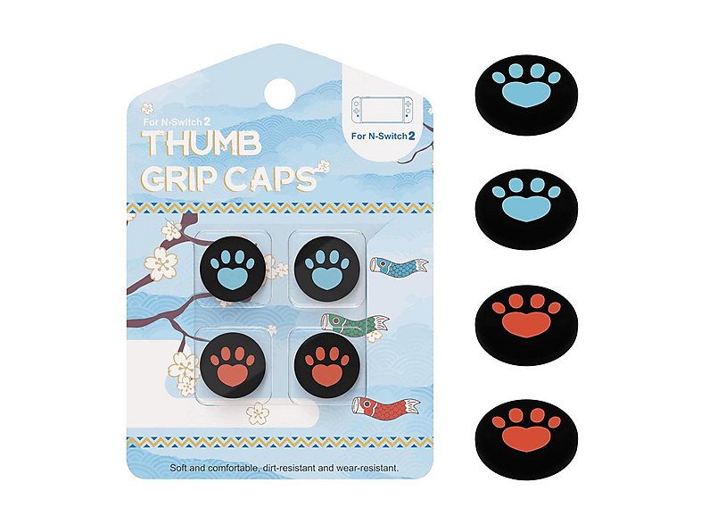 WIGENTO Thumb Grip Caps, Tablethülle, Mehrfarbig | MediaMarkt