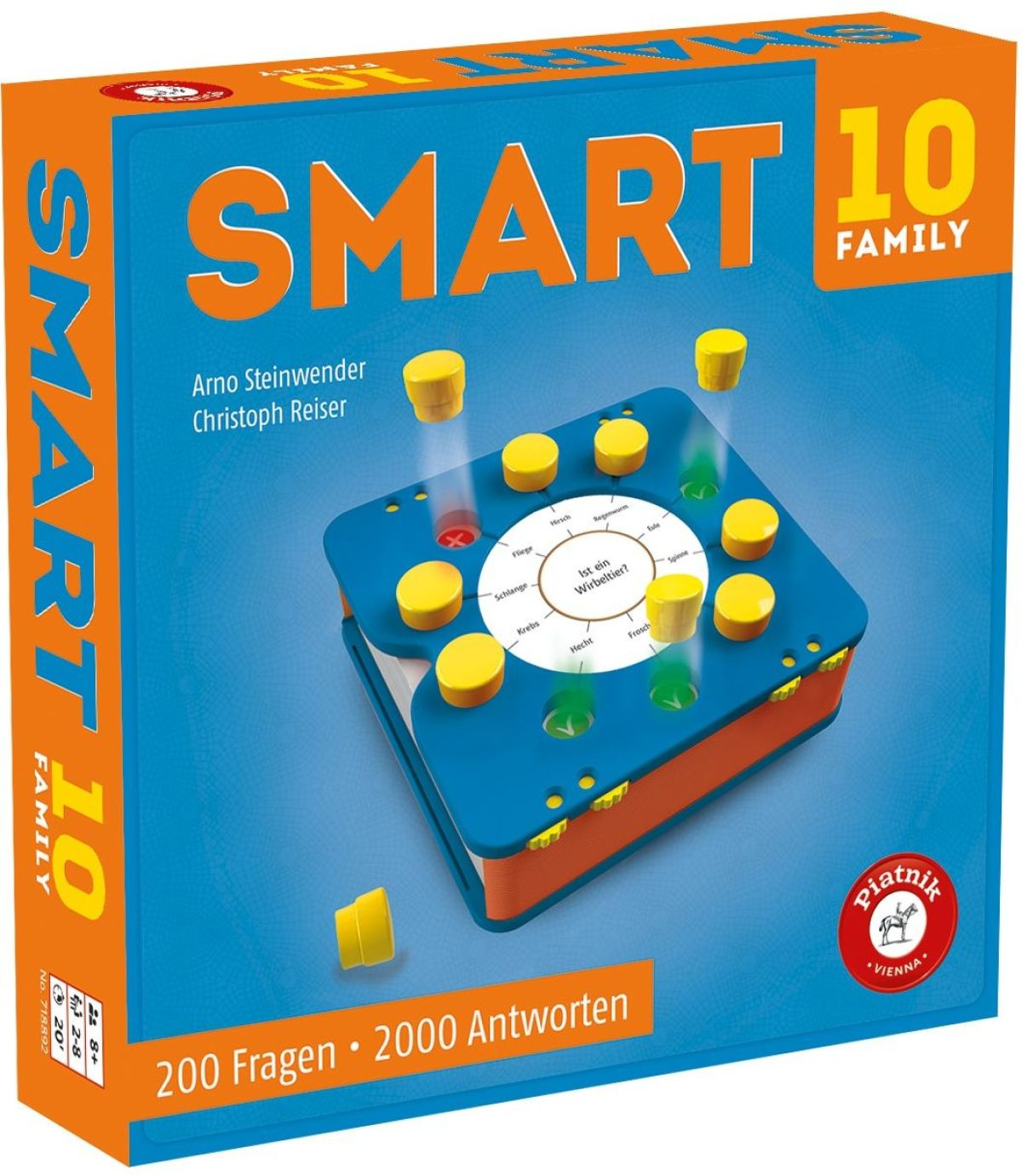 Juego de mesa | PIATNIK Smart 10 Family, edad recomendada: 8 año(s ...