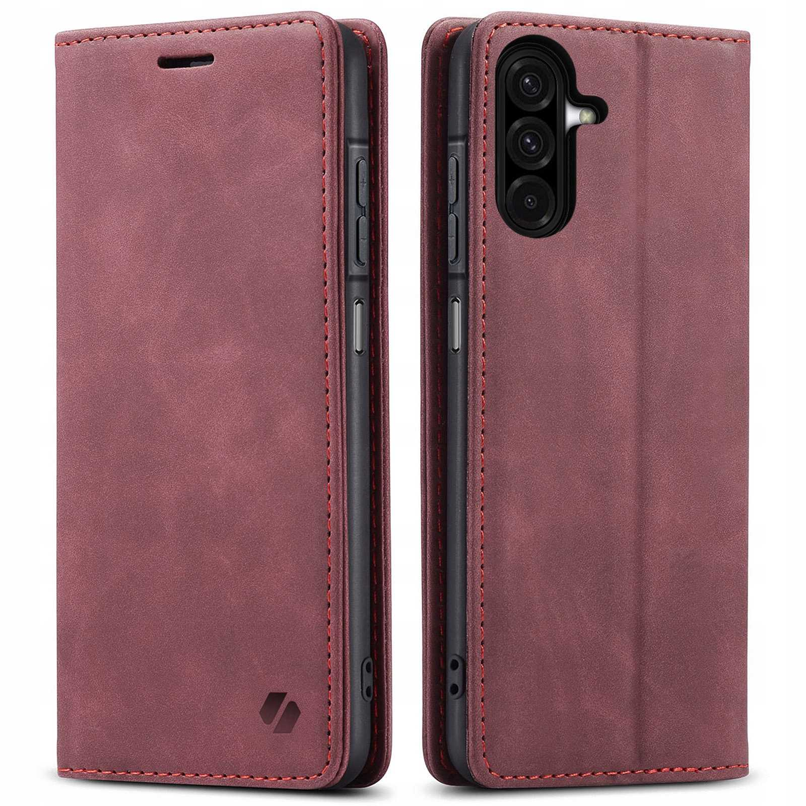 Etui z klapką SPACECASE Wallet do Galaxy A27 5G Czerwony | sprawdź cenę ...