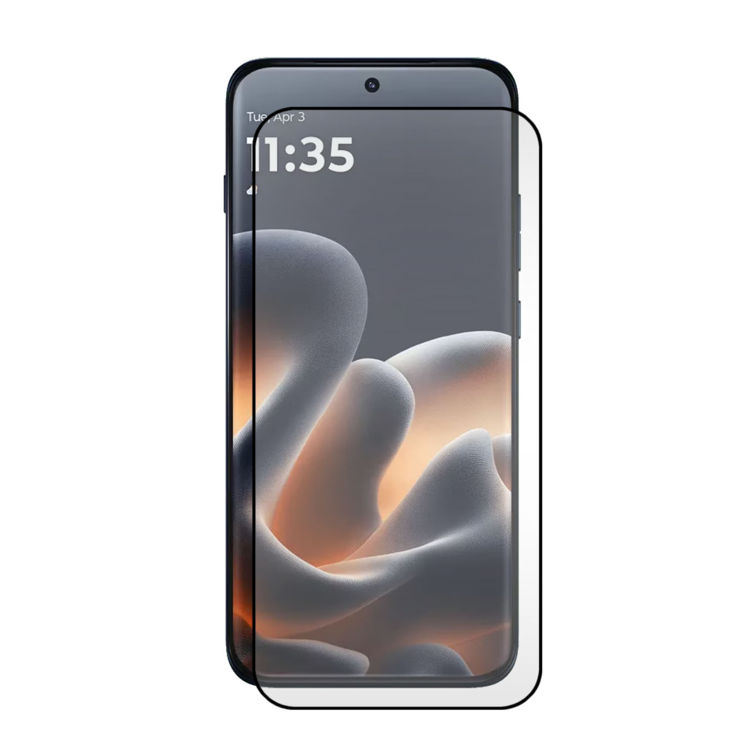 MOBYDEFEND avec bords noirs Compatible avec Motorola Edge 70 Pro ...