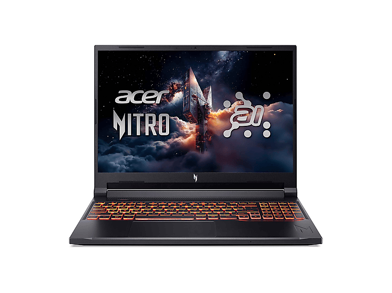ACER Nitro V16 AI, Office 2024 Pro, Notebook mit 16 Zoll Display, AMD ...