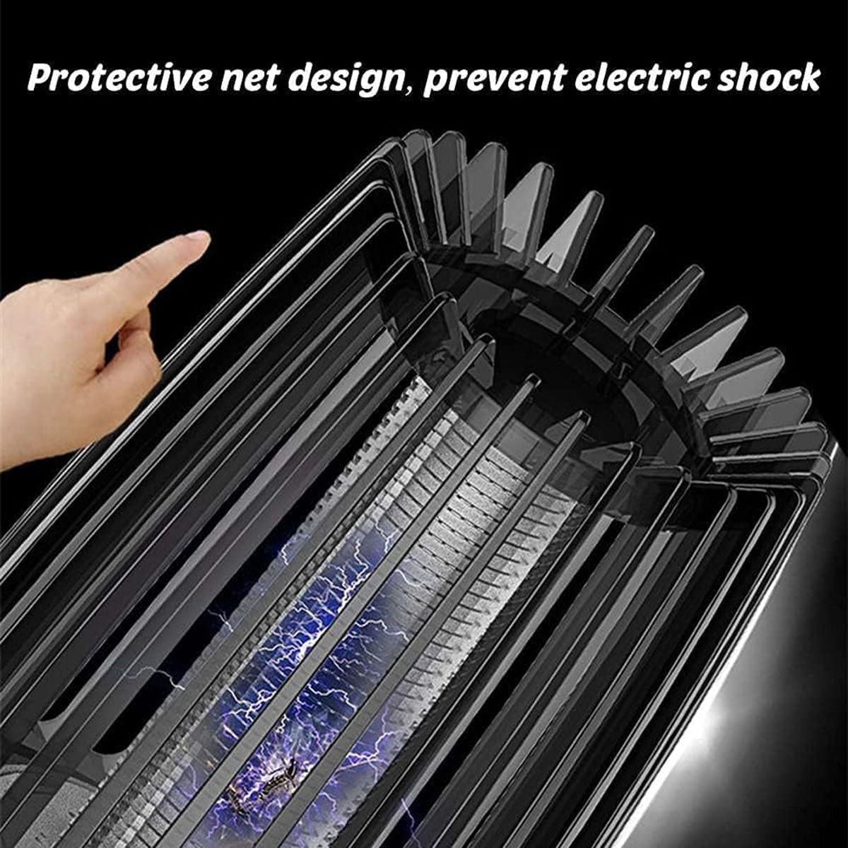 Lámpara insecticida | KLACK ELECTRIC-SHOCK-MOSQUITO-LAMP-MM | MediaMarkt