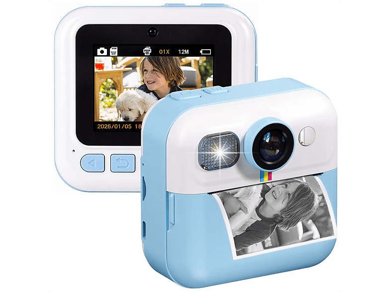 TinyPlay Kindercamera met foto printer | Speelgoedcamera - 32GD microSD ...