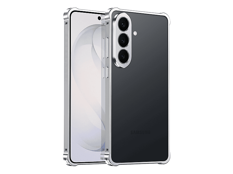AVIZAR Metal Frame Armor, Bumper, Samsung, Galaxy S26, Grau | MediaMarkt