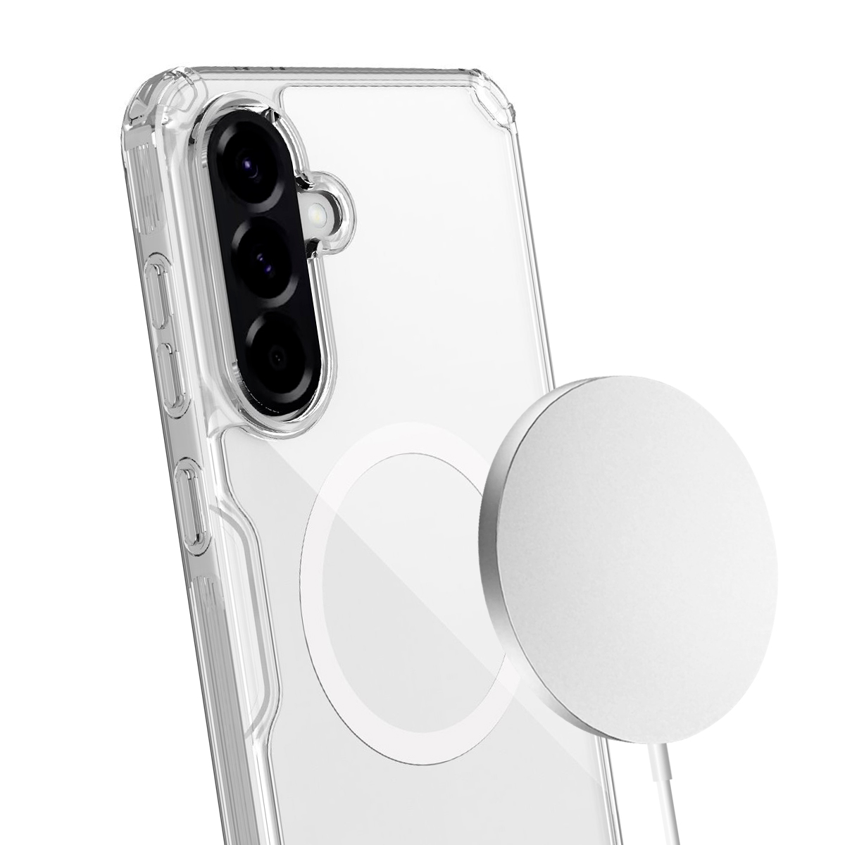 NILLKIN 57983125254, Bumper, Samsung, Galaxy A56 5G, Transparent ...