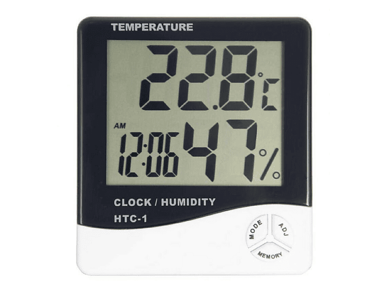 KOVENA 5in1 Digital Thermo Hygro Alarm Thermometer-Hygrometer | SATURN