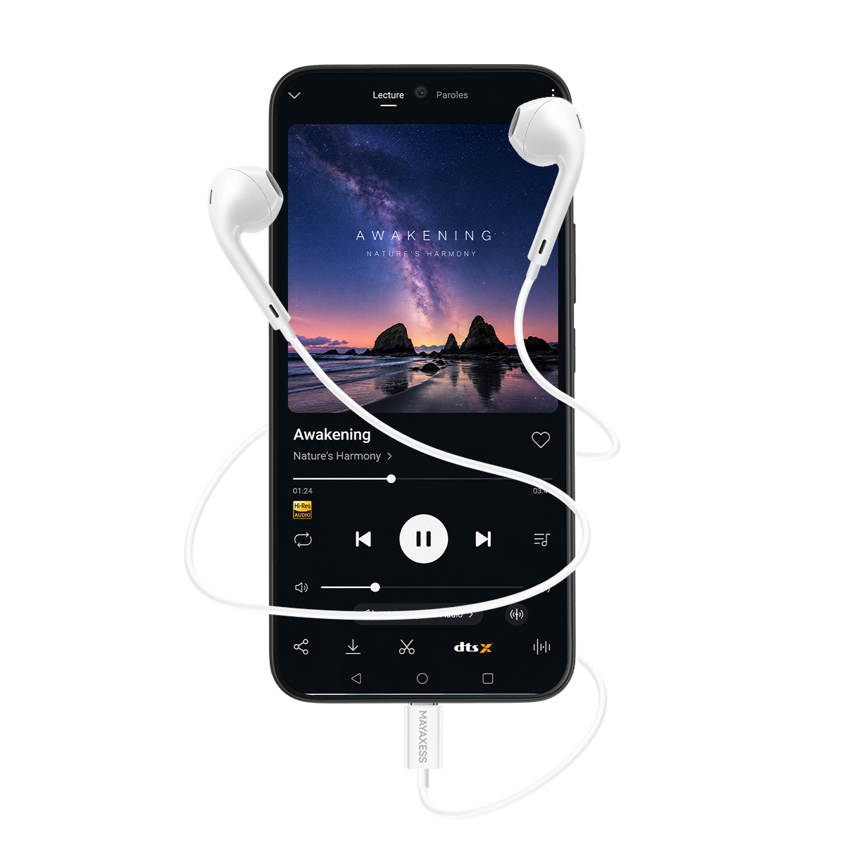 AVIZAR HFVIRTH400, In-ear Kopfhörer Weiß | MediaMarkt