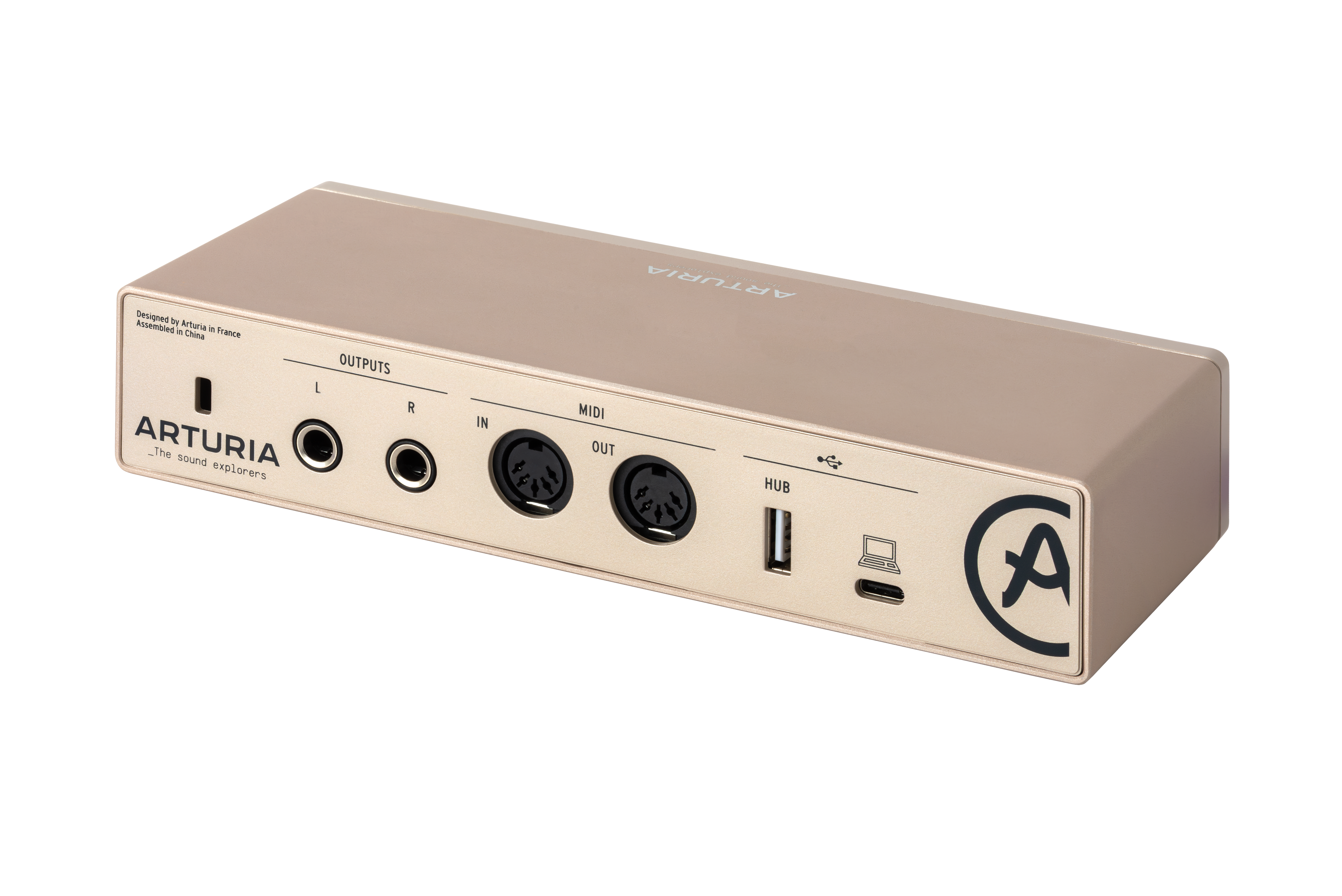 ARTURIA MINIFUSE2CH Audio Interface, Cream | MediaMarkt