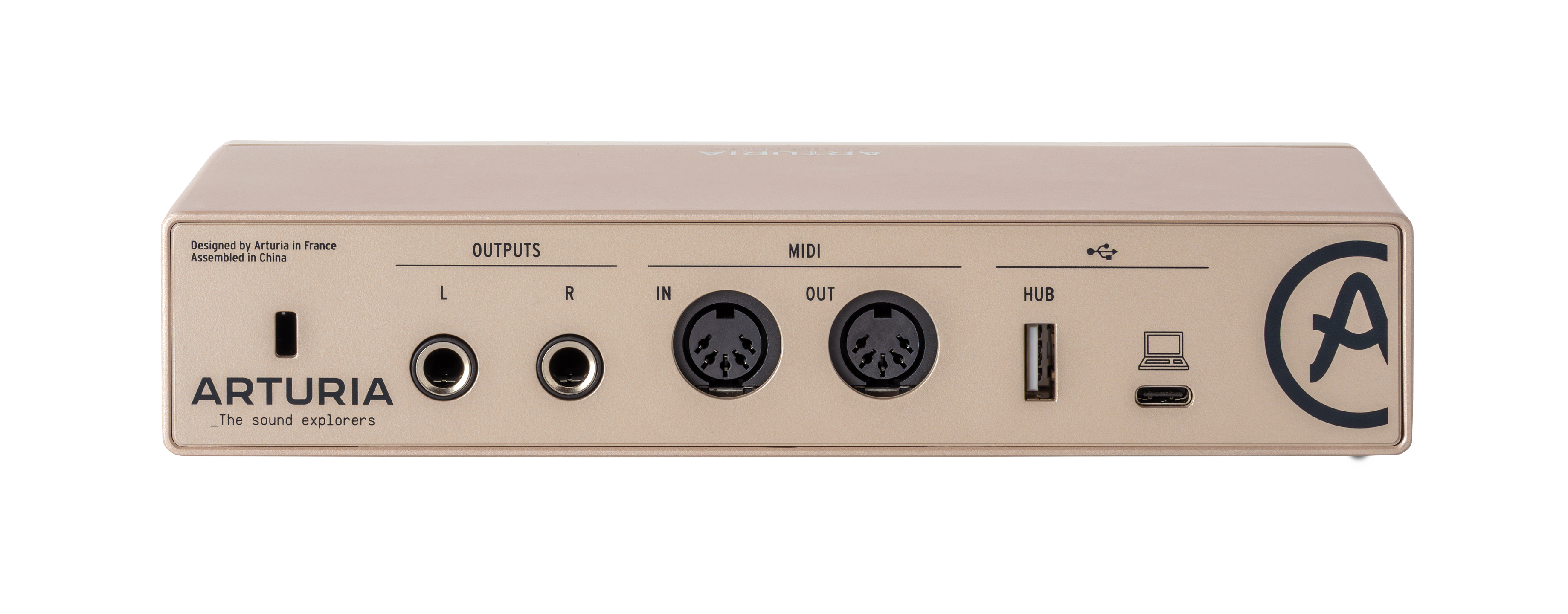 ARTURIA MINIFUSE2CH Audio Interface, Cream | MediaMarkt