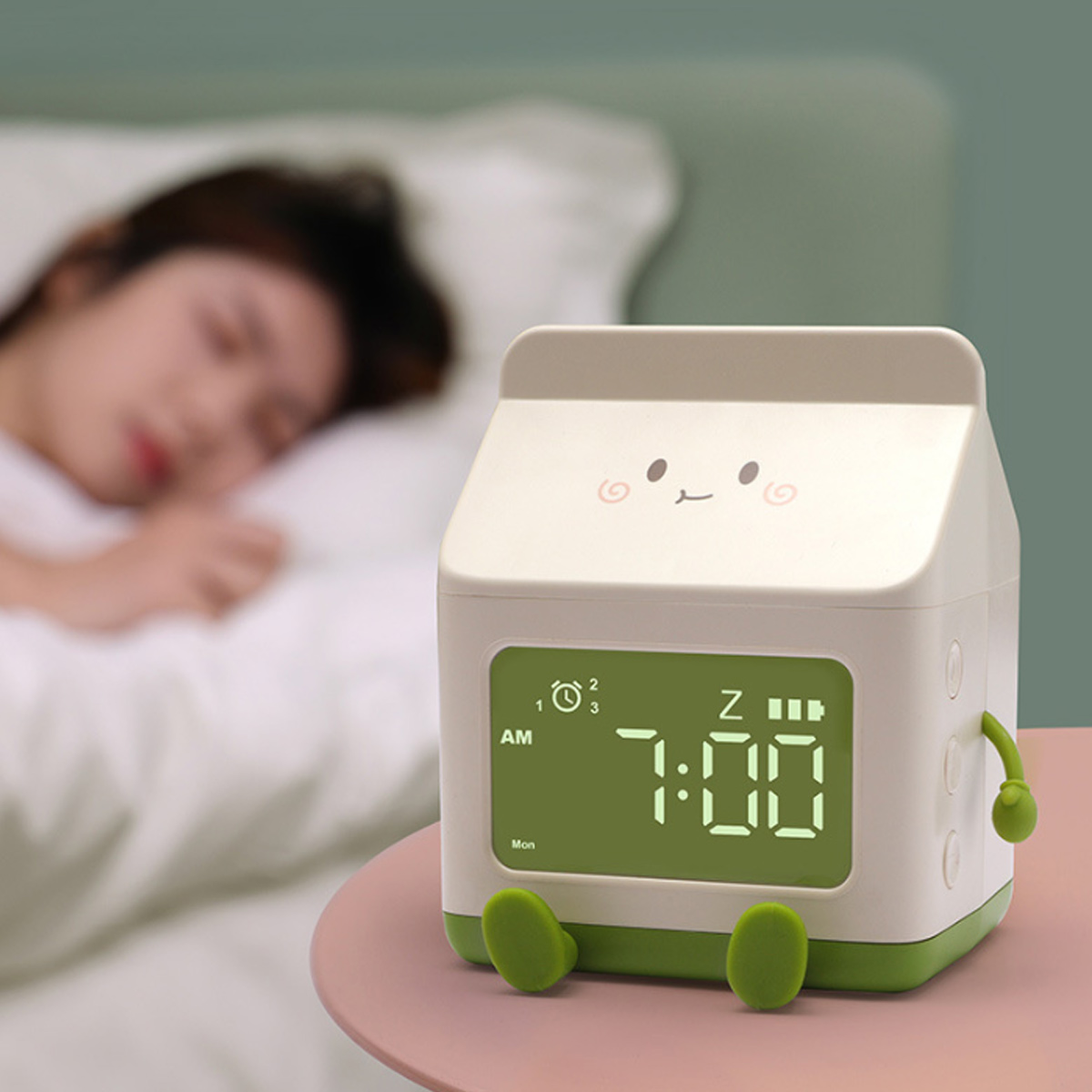 KKVOGMLE 3 Alarme Snooze Timer Kinderwecker | SATURN