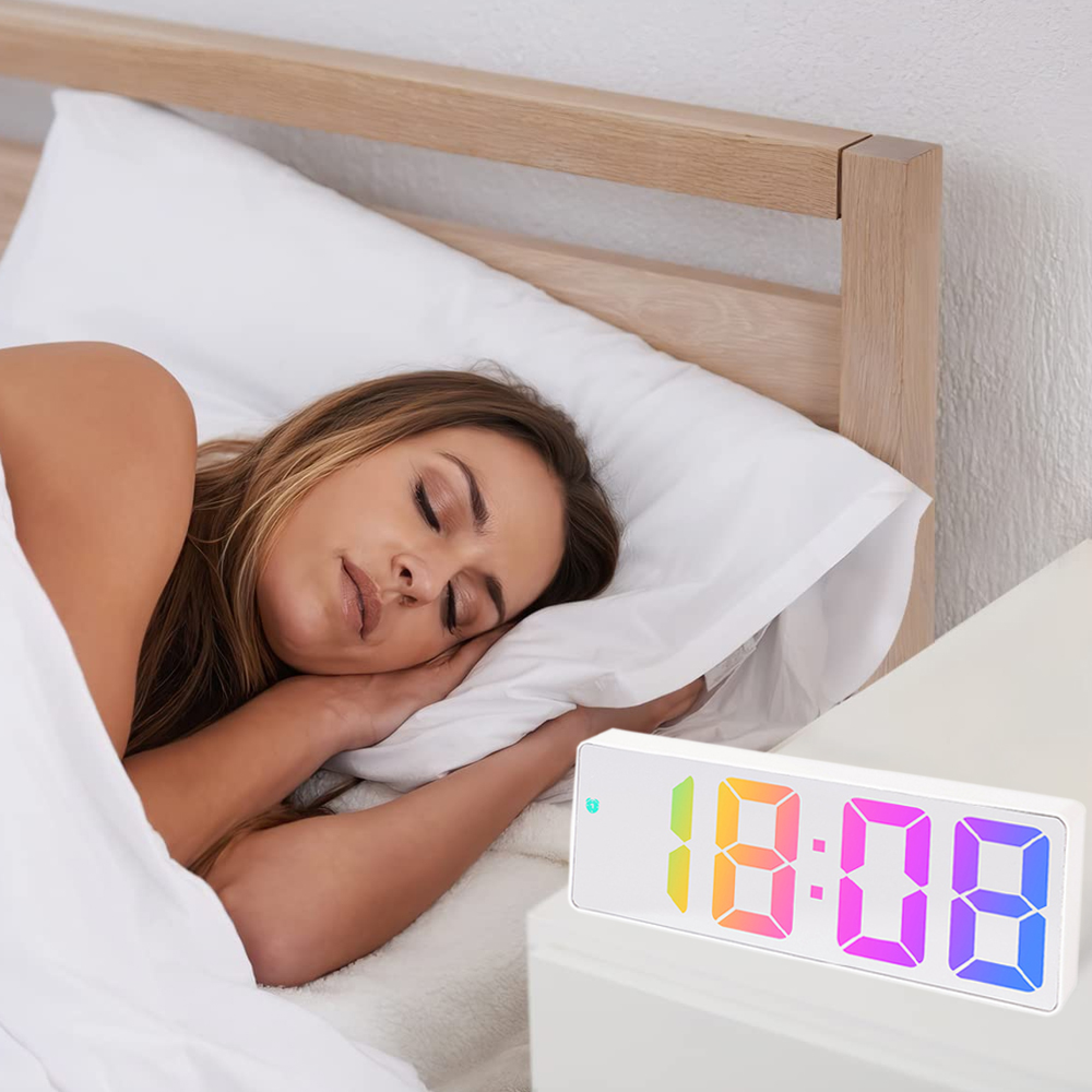 TOVBMUP LED Display Temp Nachtmodus Digitaler Wecker | MediaMarkt