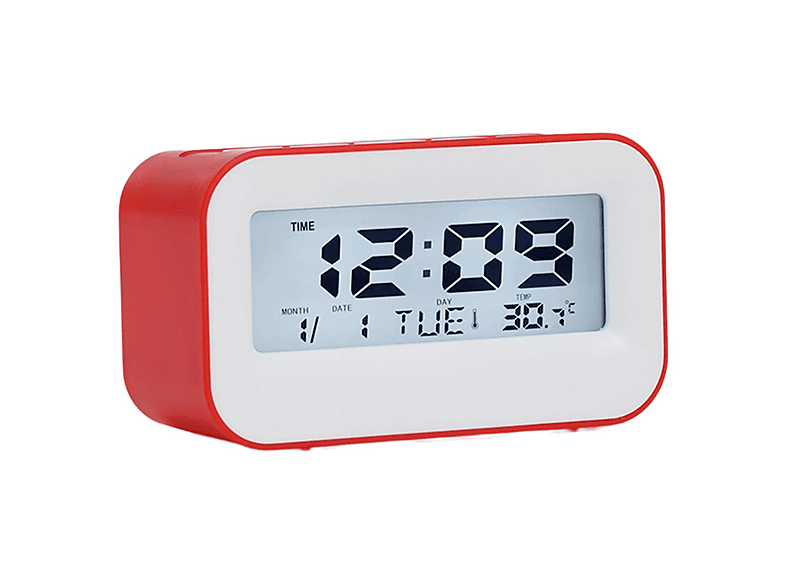 KKVOGMLE LCD-Display Geburtstag Temperatur Digitaler Wecker | SATURN