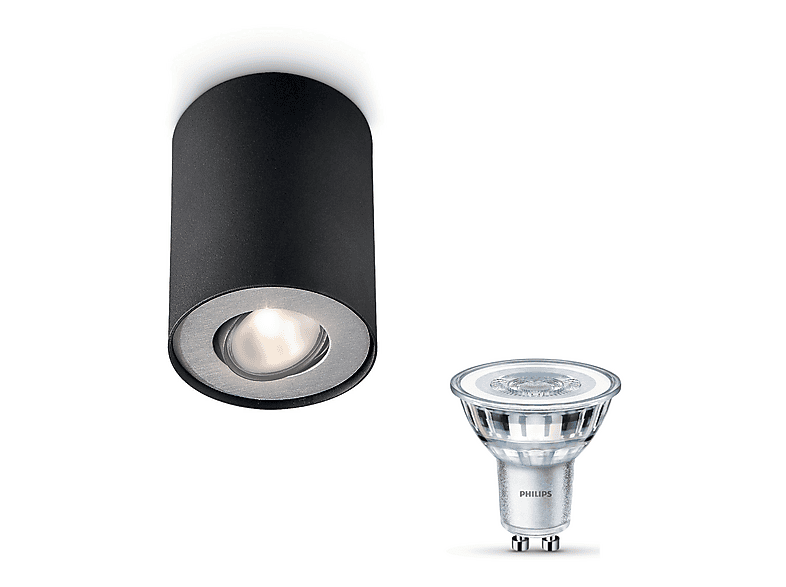 PHILIPS Pillar Aufbaustrahler | Philips LED GU10 50W | MediaMarkt