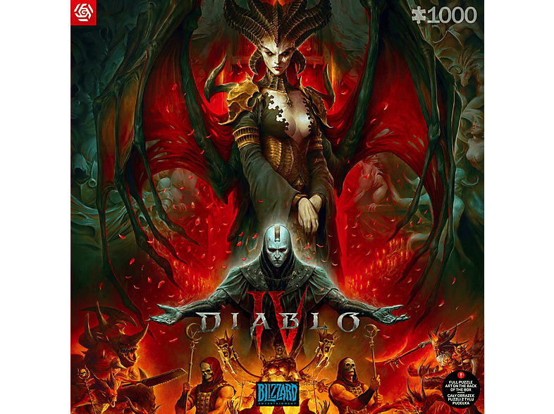 Puzzle GOOD LOOT DIABLO IV LILITH COMPOSITION 1000 Wielokolorowy ...