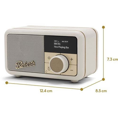 Radio's ROBERTS Roberts Revival Petite 2 mini DAB+ en FM radio met ...
