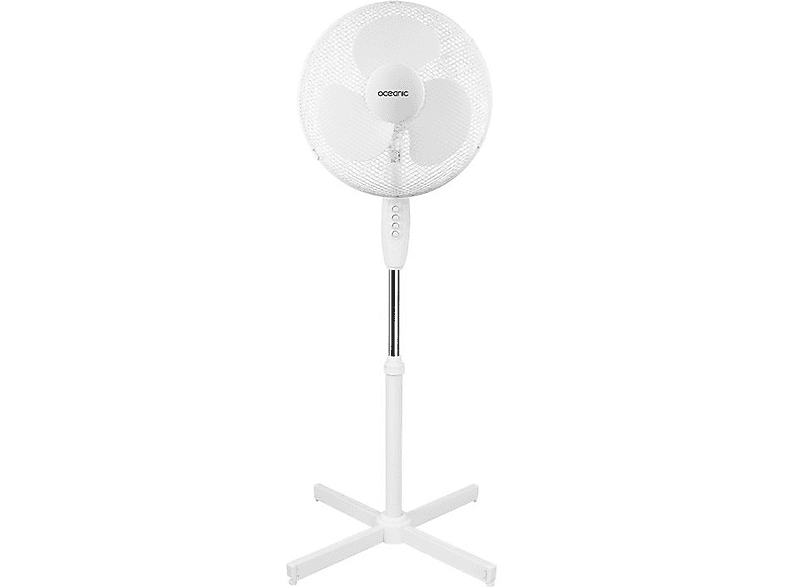 OCEANIC OCEAVP40W25 Standventilator Weiß (45 Watt) | MediaMarkt
