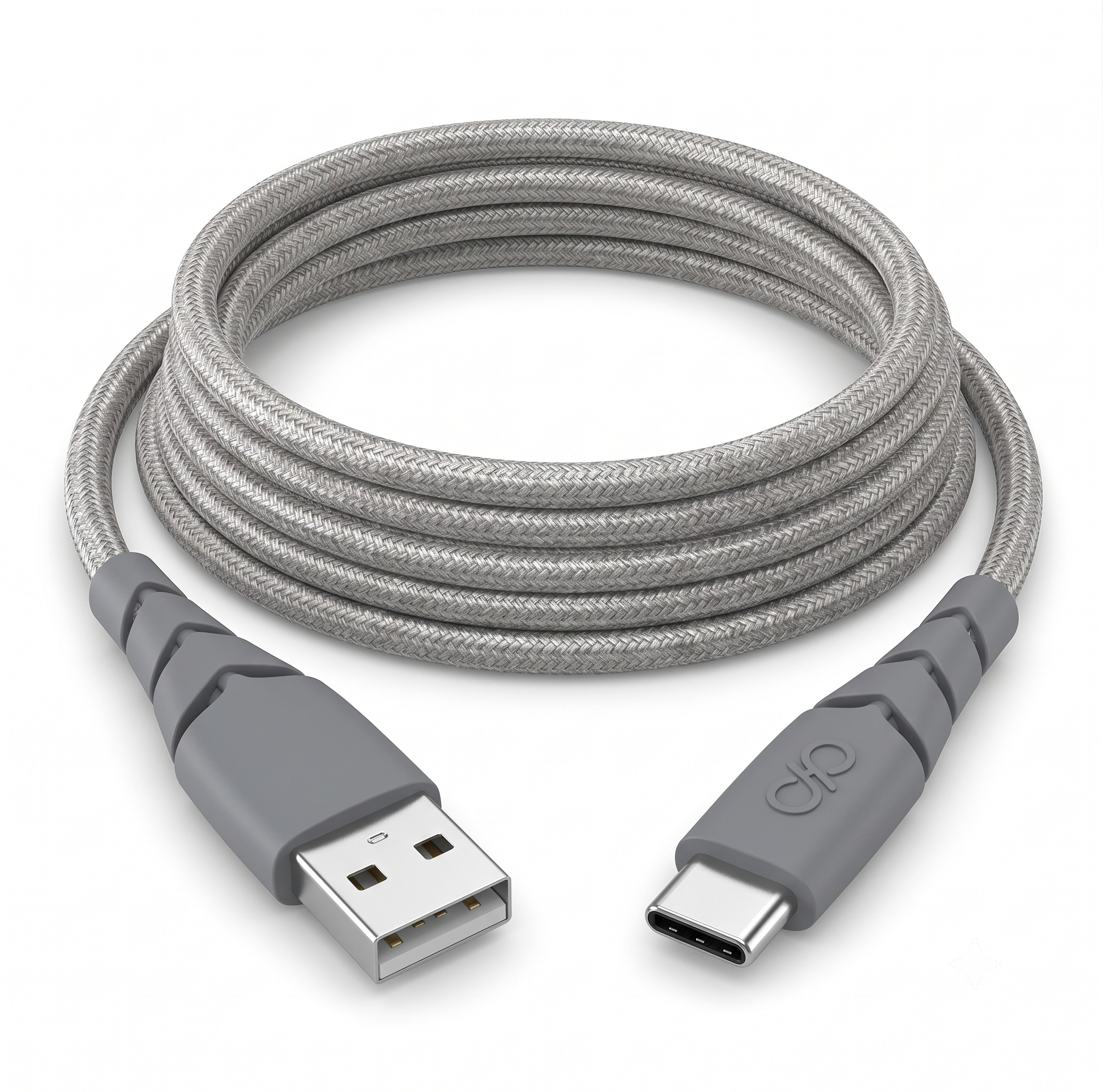 FORCE POWER FPCBLAC3MRG, USB-Kabel, 3 Meter, Grau | MediaMarkt