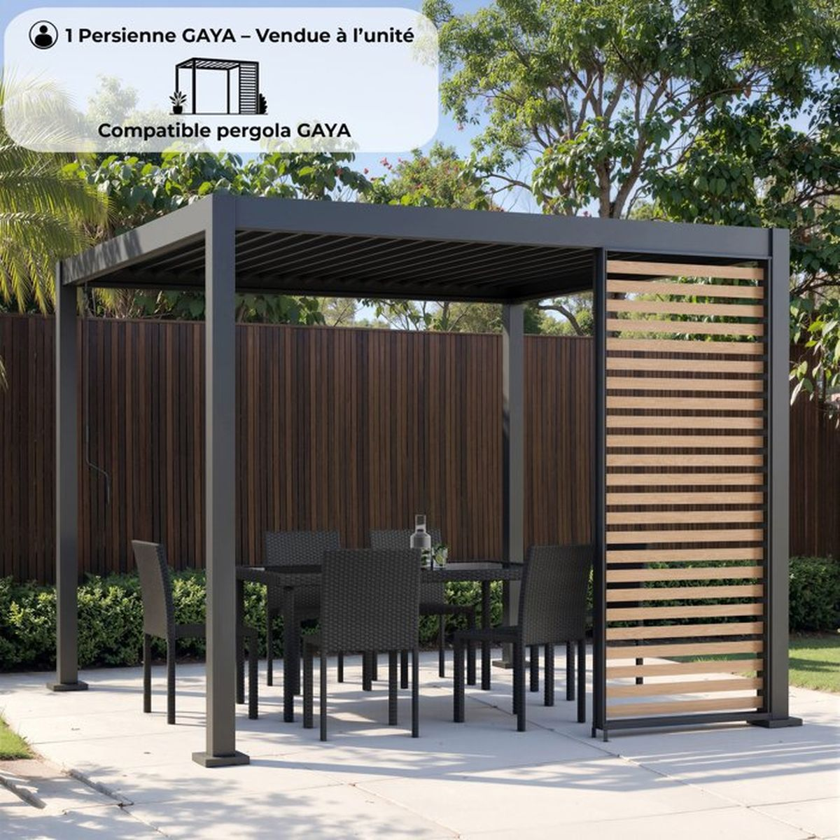 NO NAME Persienne GAYA Persienne Pergola | MediaMarkt