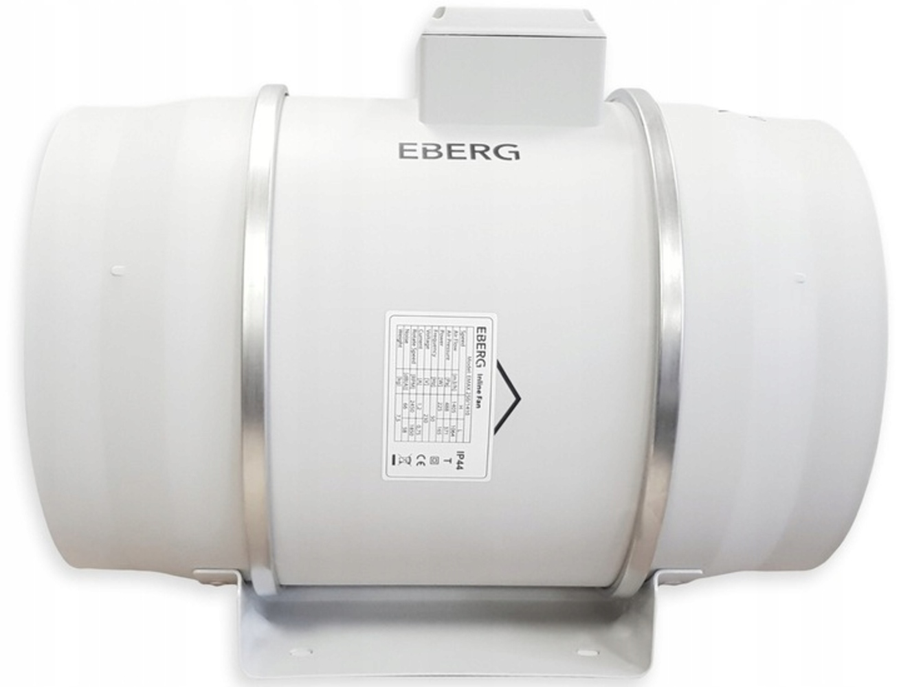 Wentylator kanałowy EBERG EMAX 315 2-biegi 2210 m³/h szary | sprawdź ...
