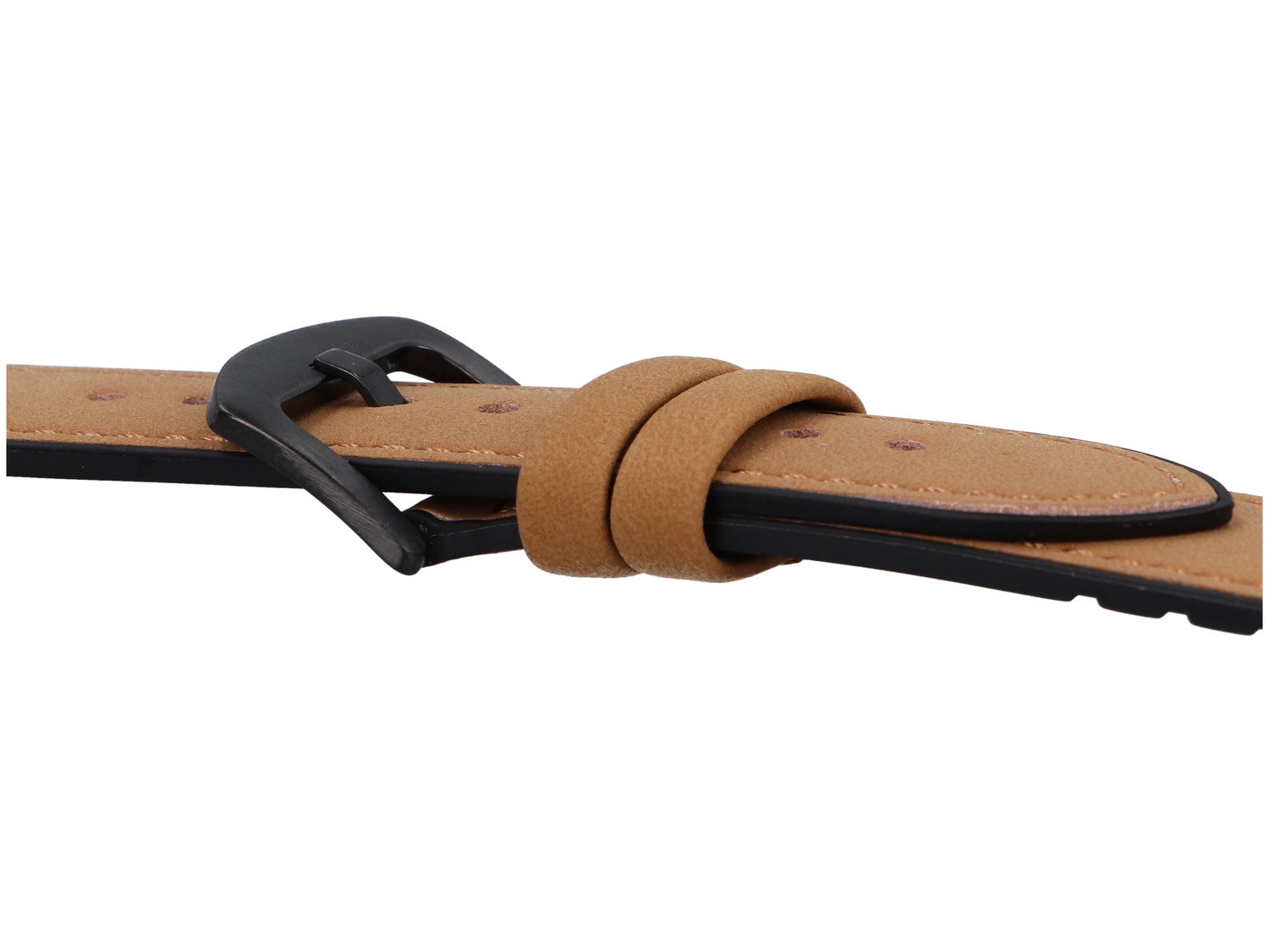 Pasek do zegarka GLACIERX Vintage Leather Tan Brown do smartwatcha ...