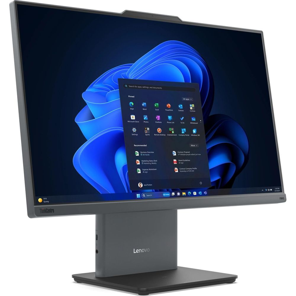 LENOVO AIO ThinkCentre neo 50a Gen 5 (Intel), All-in-One PC mit 23.8 ...