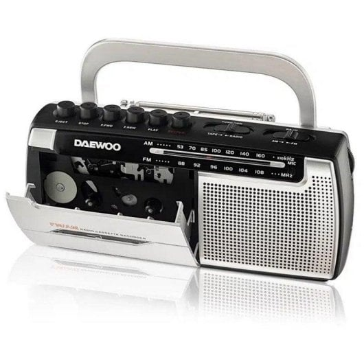 RADIO DAEWOO Daewoo DW1107 Radio Cassette Reproductor/Grabador AM/FM ...