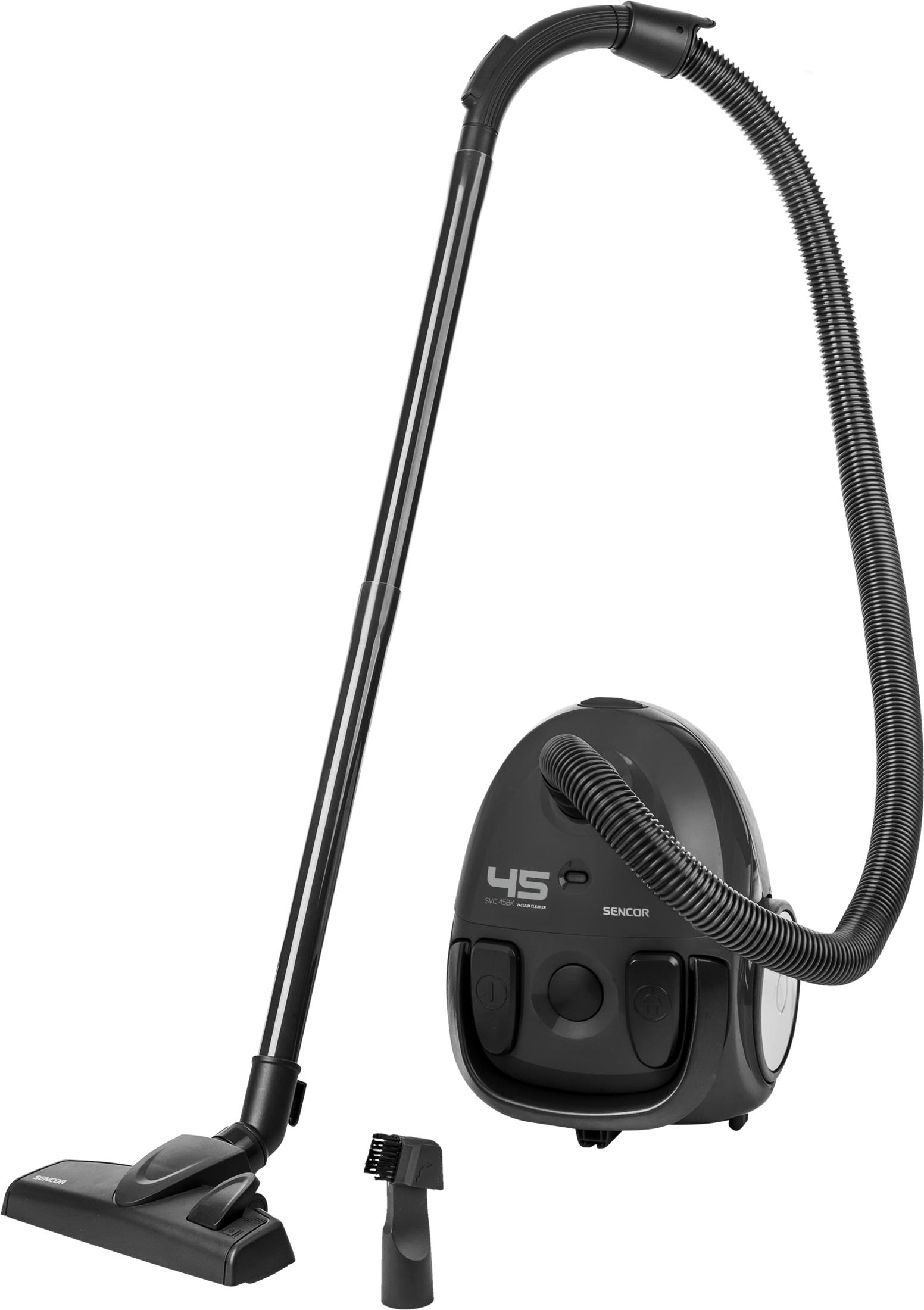 SENCOR SVC 45BK-EUE3 Trommel-Vakuum Bodenstaubsauger mit Beutel ...