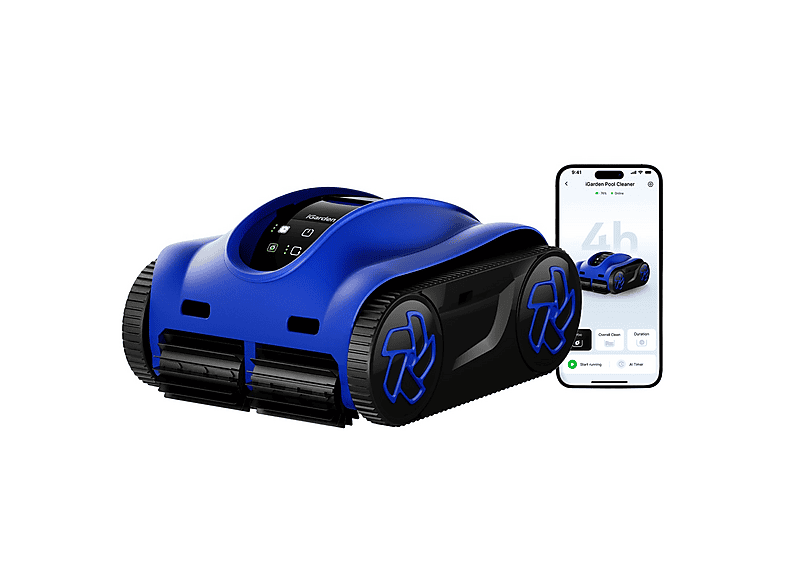 Robot limpiafondos | iGarden K40 robot limpiafondos de piscina sin ...