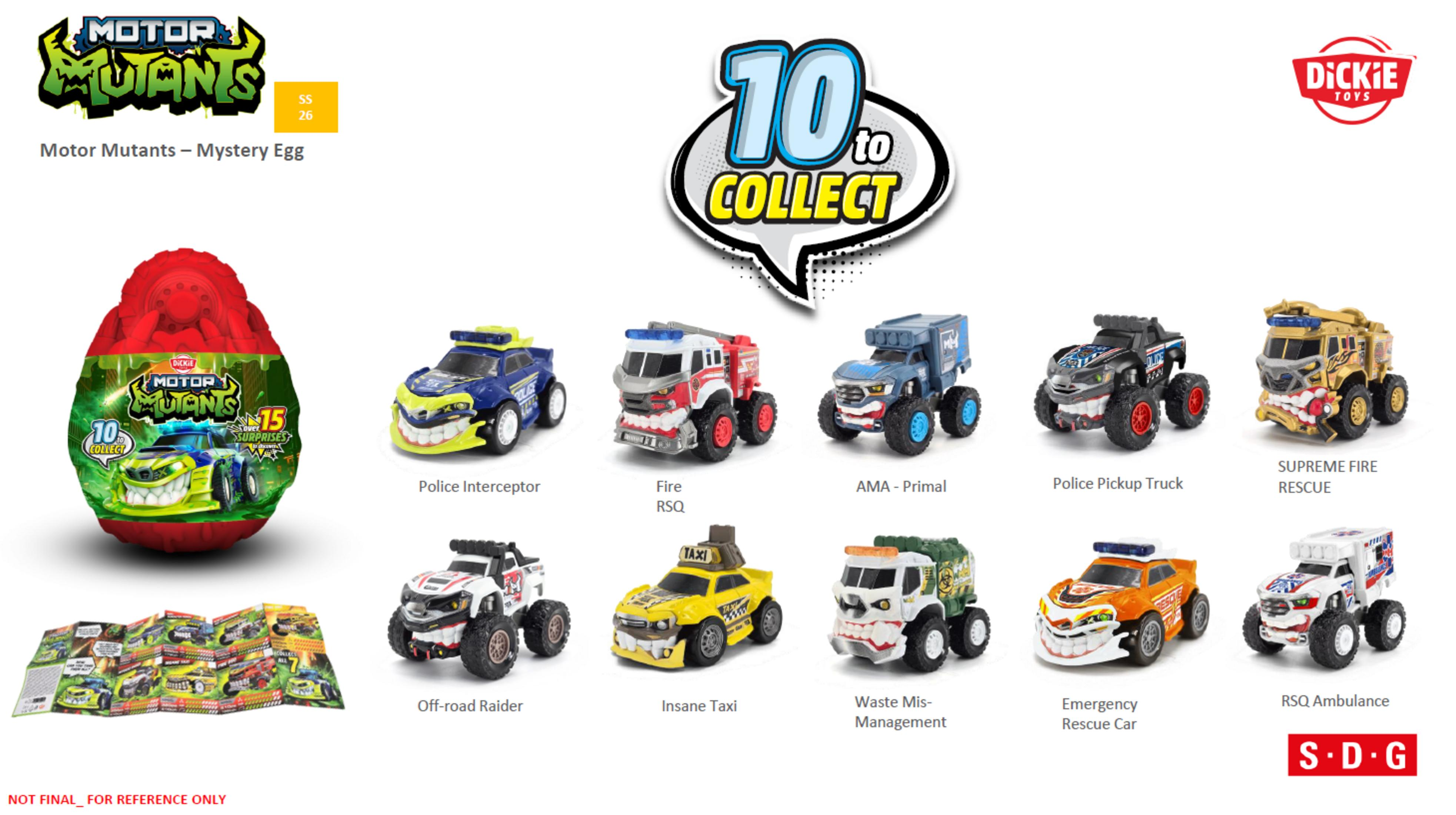 SIMBA MOTOR MUTANTS EGG Sammelauto Mehrfarbig | MediaMarkt