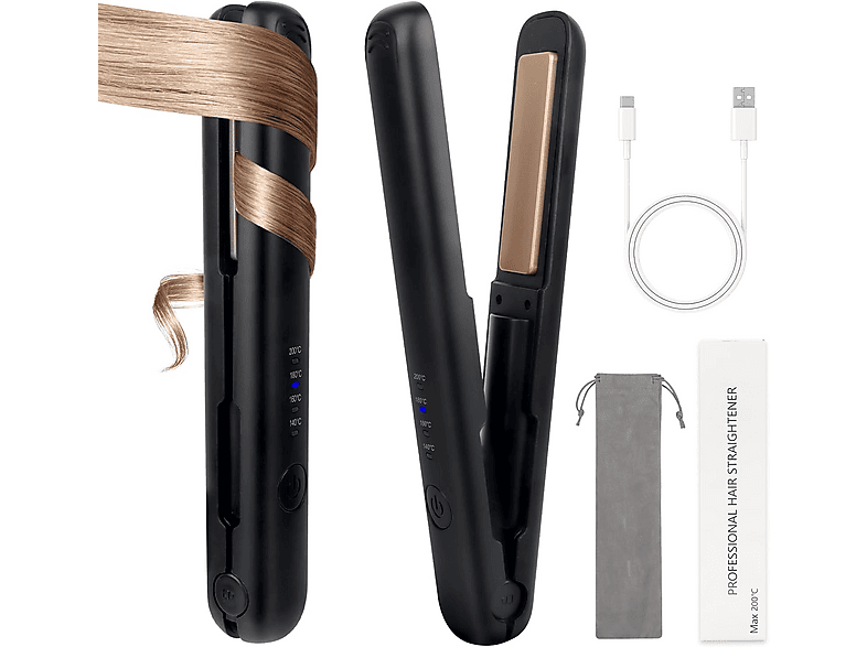 MARKETHAVEN 2 in 1 Kabelloses mit 4 Temperaturen Lockenwickler | MediaMarkt