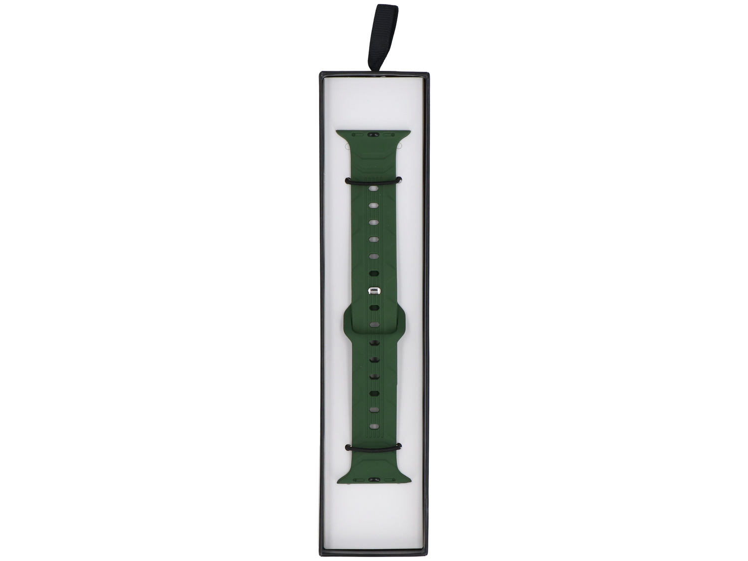Pasek do zegarka GLACIERX Silicone Wave Dark Grass Green do smartwatcha ...