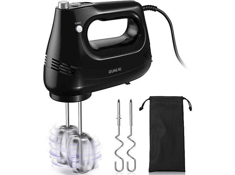 KOVENA 300W Leise 5 Stufen Turbo Handmixer Multicolor (300 Watt ...