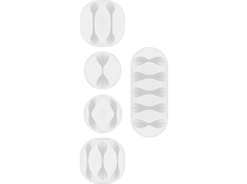 GOOBAY 70681 KABEL MANAGEMENT SET WEISS Zubehör, Black | SATURN