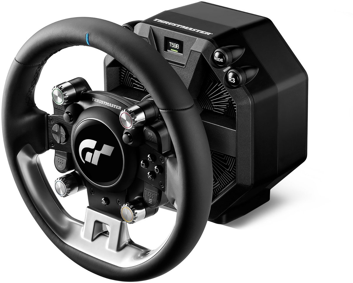 THRUSTMASTER T598 + GT Wheel + Raceline LTE Sim Racing Set | SATURN