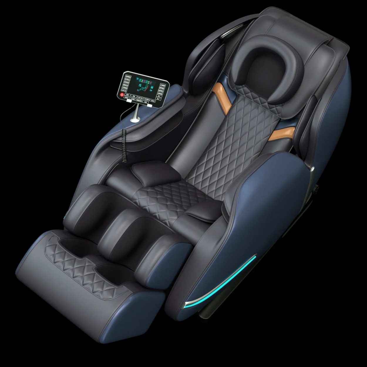 Molini Full Body | Zero Gravity | Deluxe Model | Zwart/blauw ...