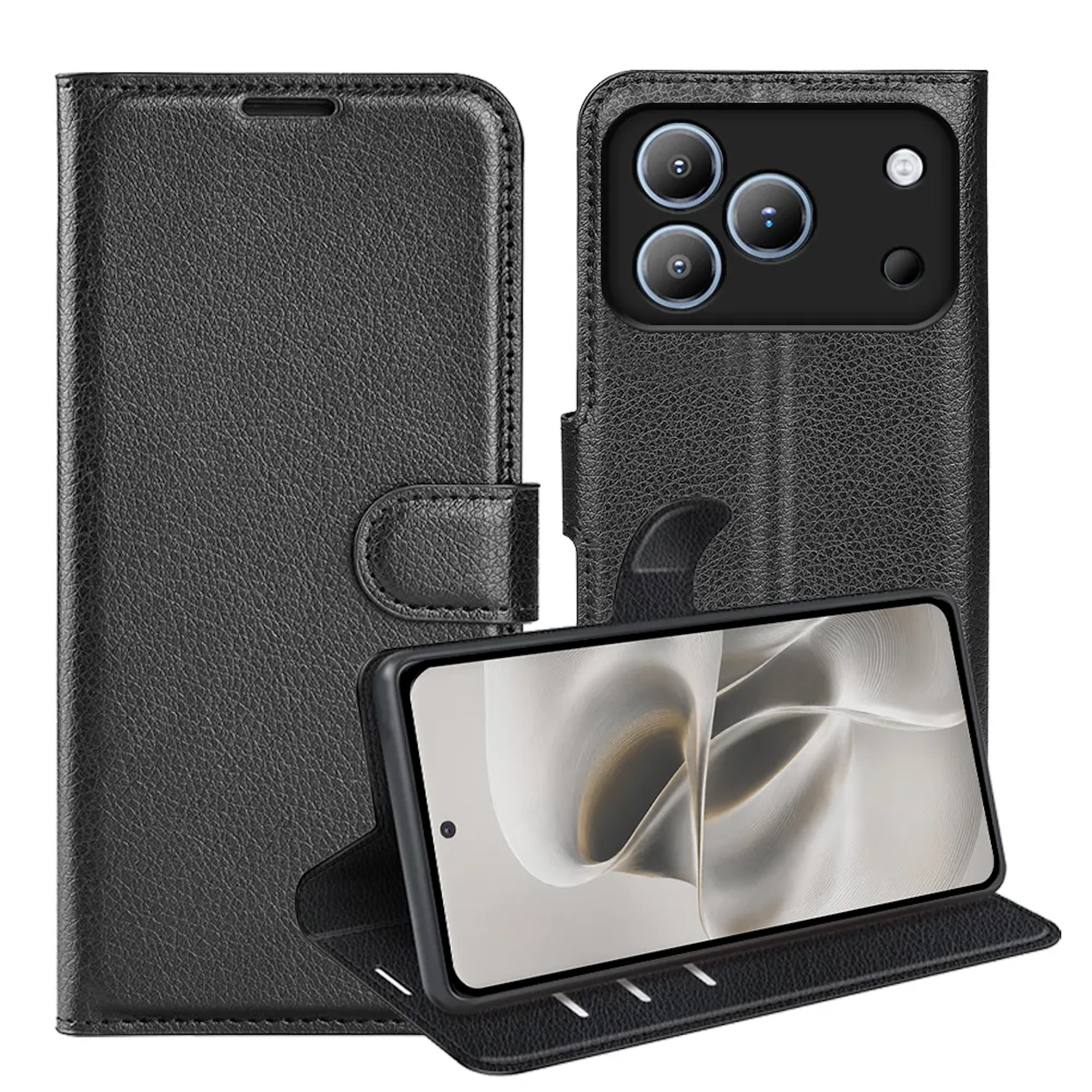 WIGENTO Book Wallet Tasche mit Kreditkarten & Geld Fach, Bookcover ...